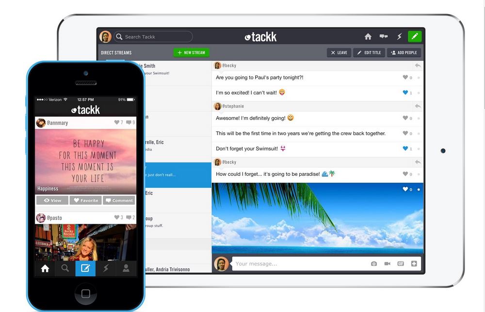 Tackk- ניהול תוכן דיגיטלי מהיר ושיתופיות | עמי סלנט